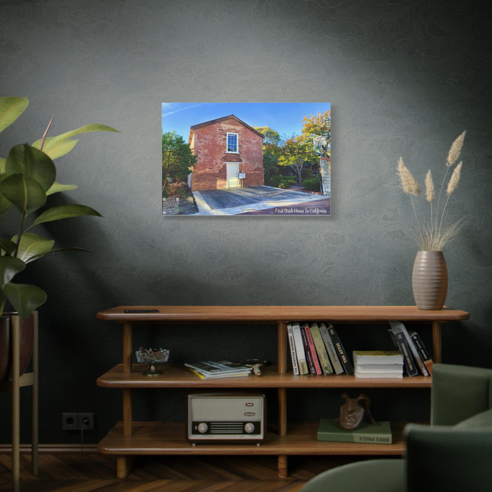 First Brick House in California Canvas Monterey California Canvas ...