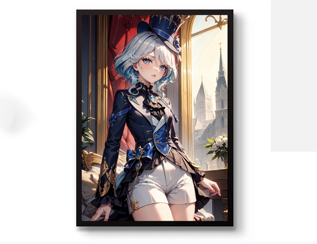 Furina Genshin Impact Poster Genshin Impact Print Anime Poster - Etsy ...