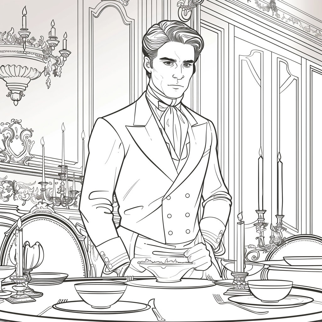 The World of Jane Austen Printable Coloring Sheets Regency Coloring ...