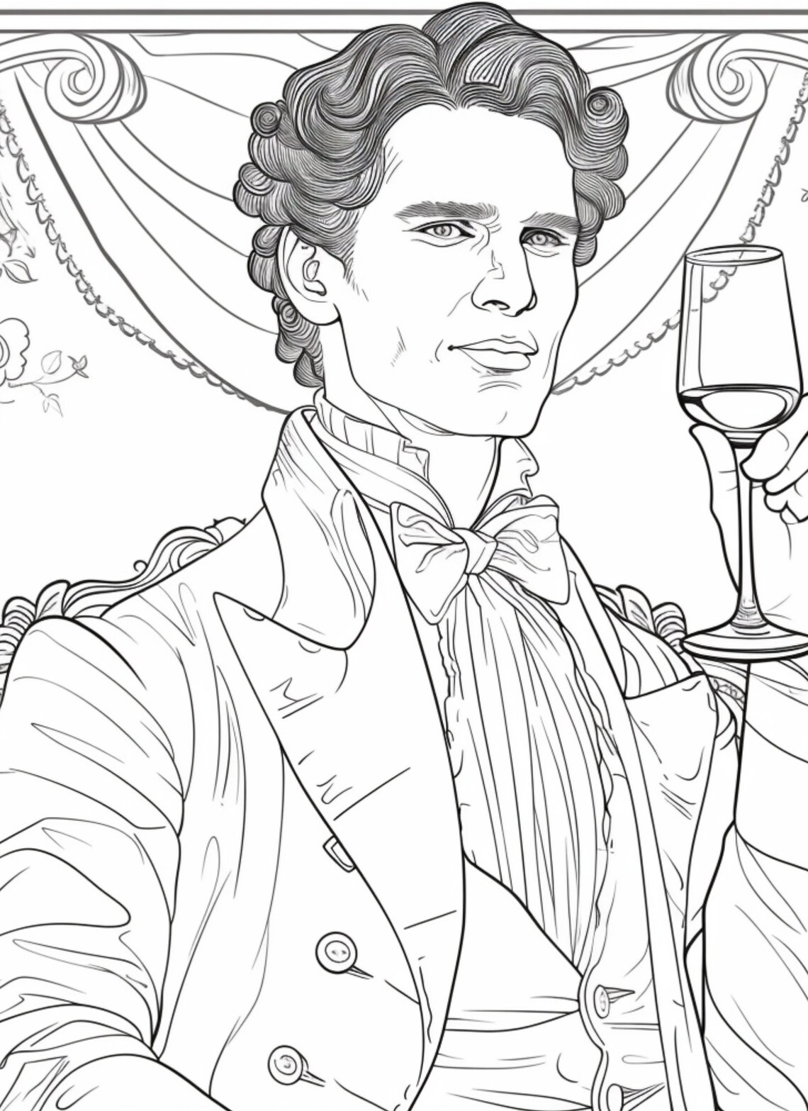 Regency Fashion Printable Coloring Sheets Historical Fashion Fashion ...