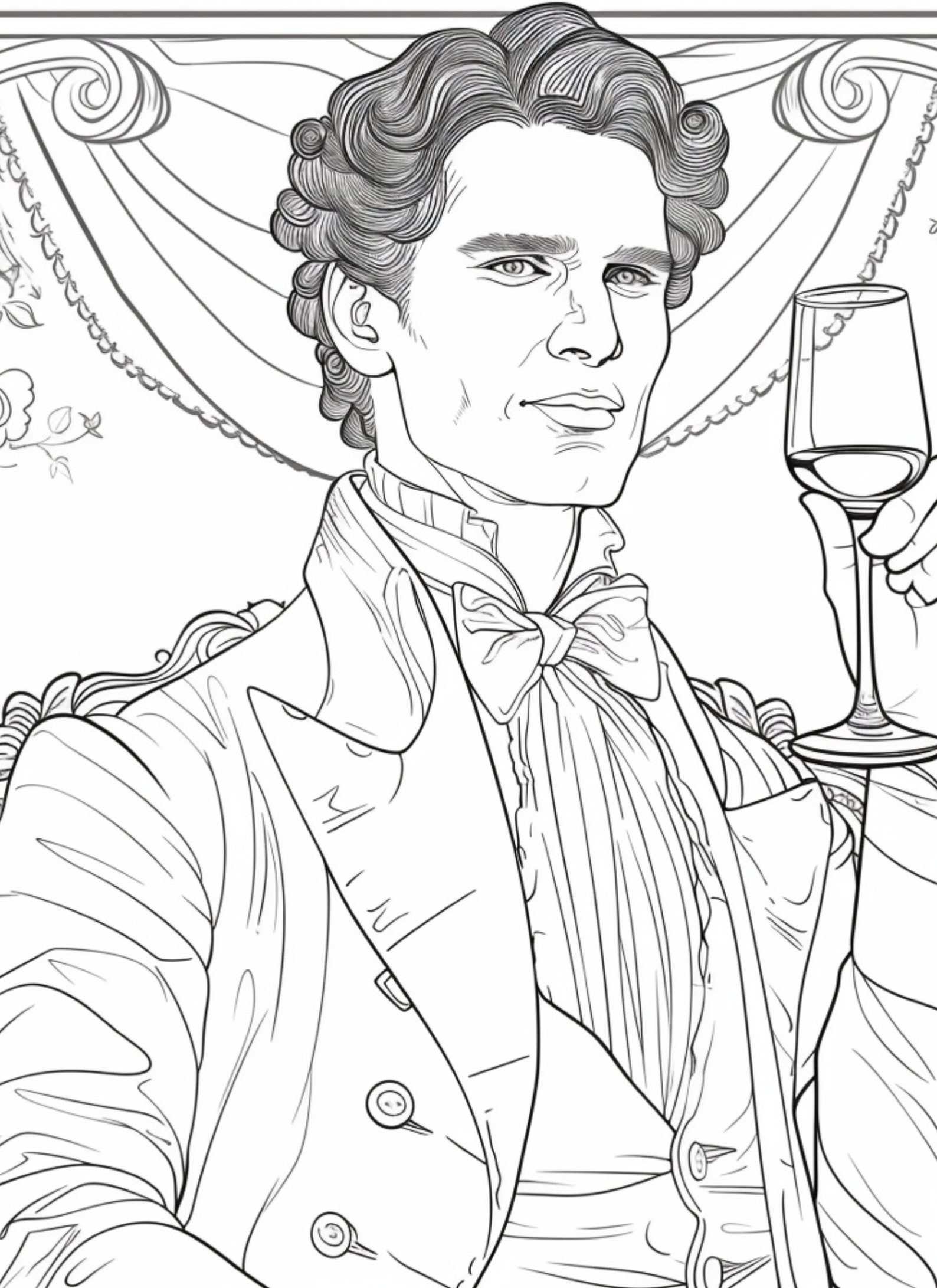 Regency Fashion Printable Coloring Sheets Historical Fashion Fashion ...