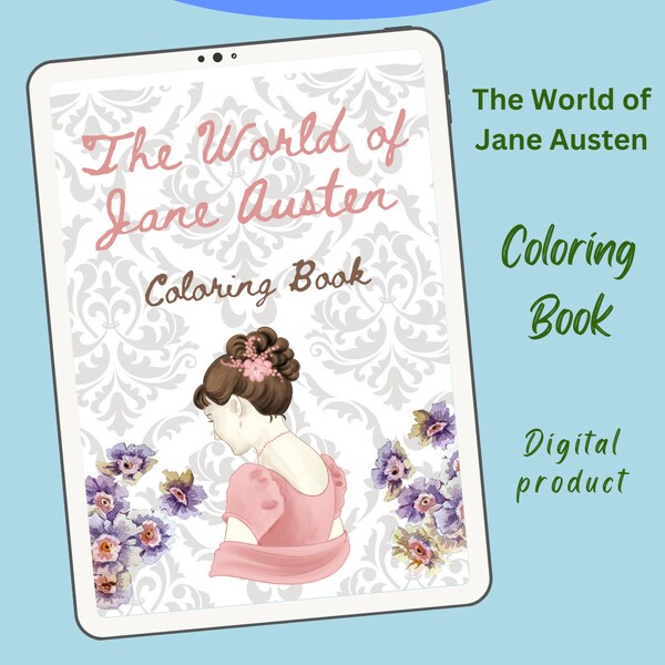 Coloring Pages Regency - Etsy