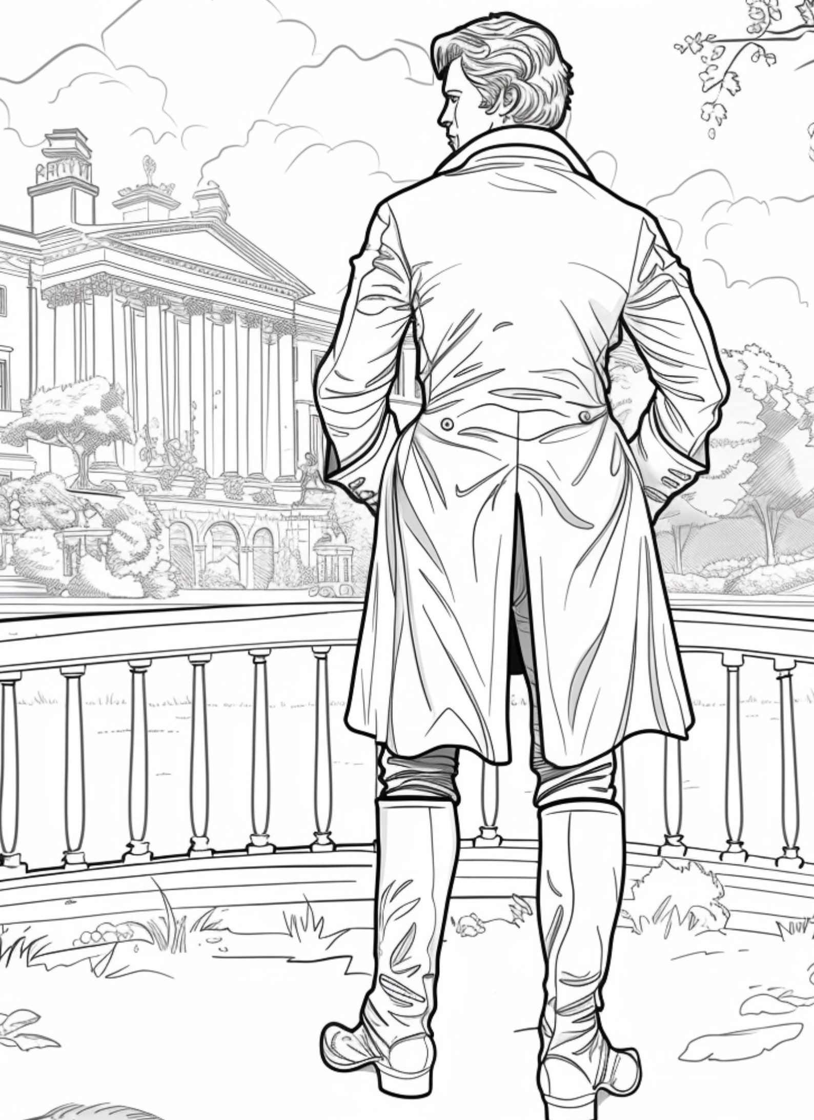 Regency Fashion Printable Coloring Sheets Historical Fashion Fashion ...