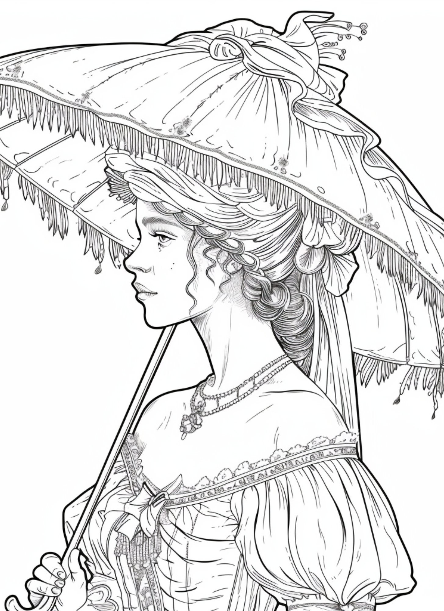 Regency Fashion Printable Coloring Sheets Historical Fashion Fashion ...