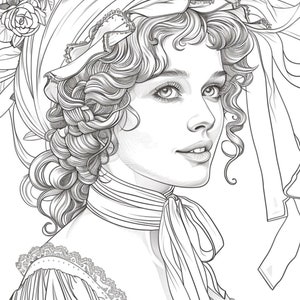 Regency Fashion Printable Coloring Sheets Historical Fashion Fashion ...