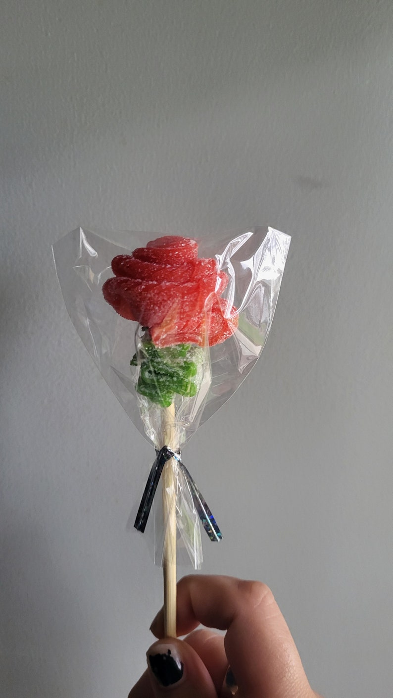 Red Candy Roses - Etsy