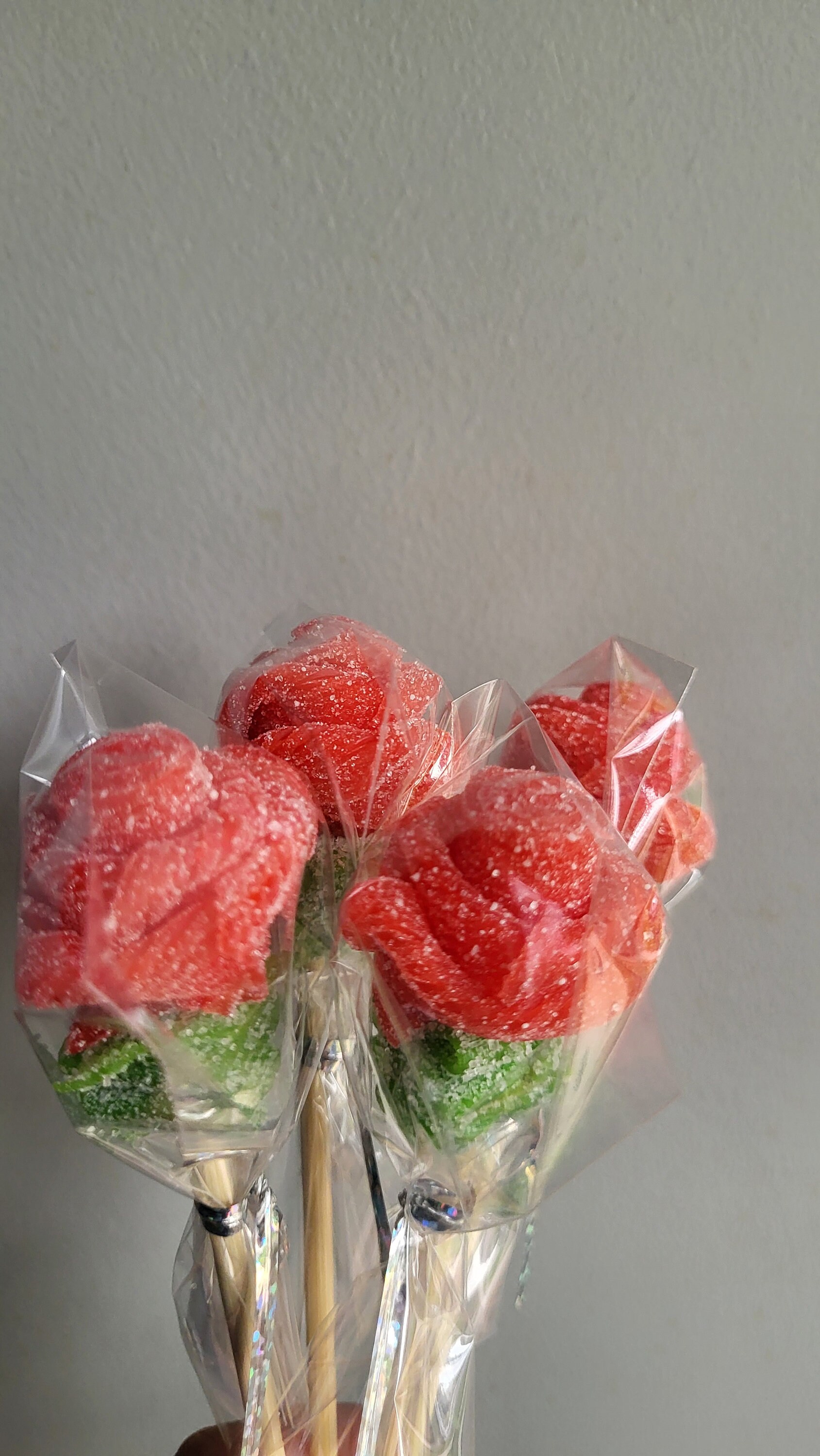Red Candy Roses - Etsy