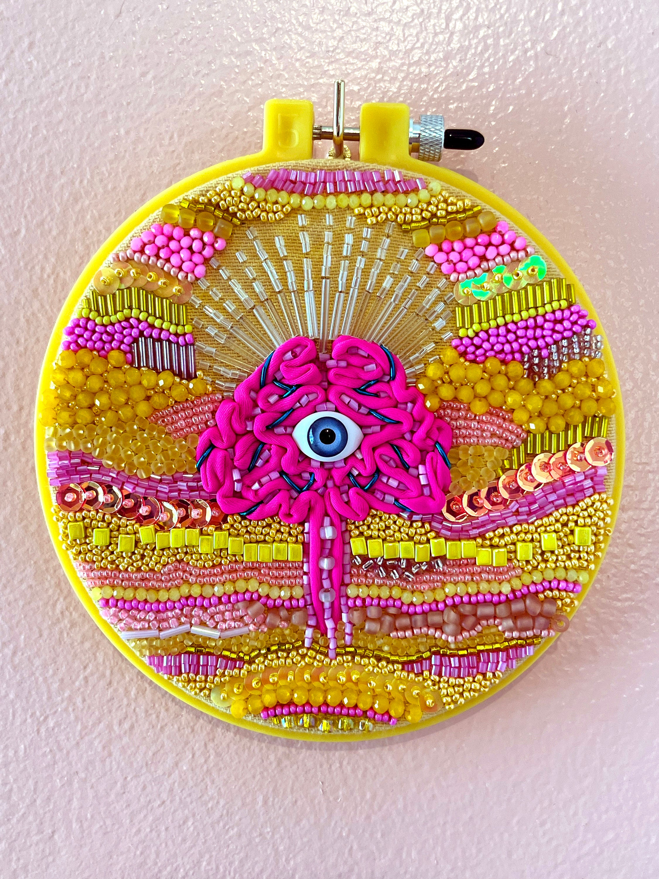 Brain Matter Beaded Art - Etsy