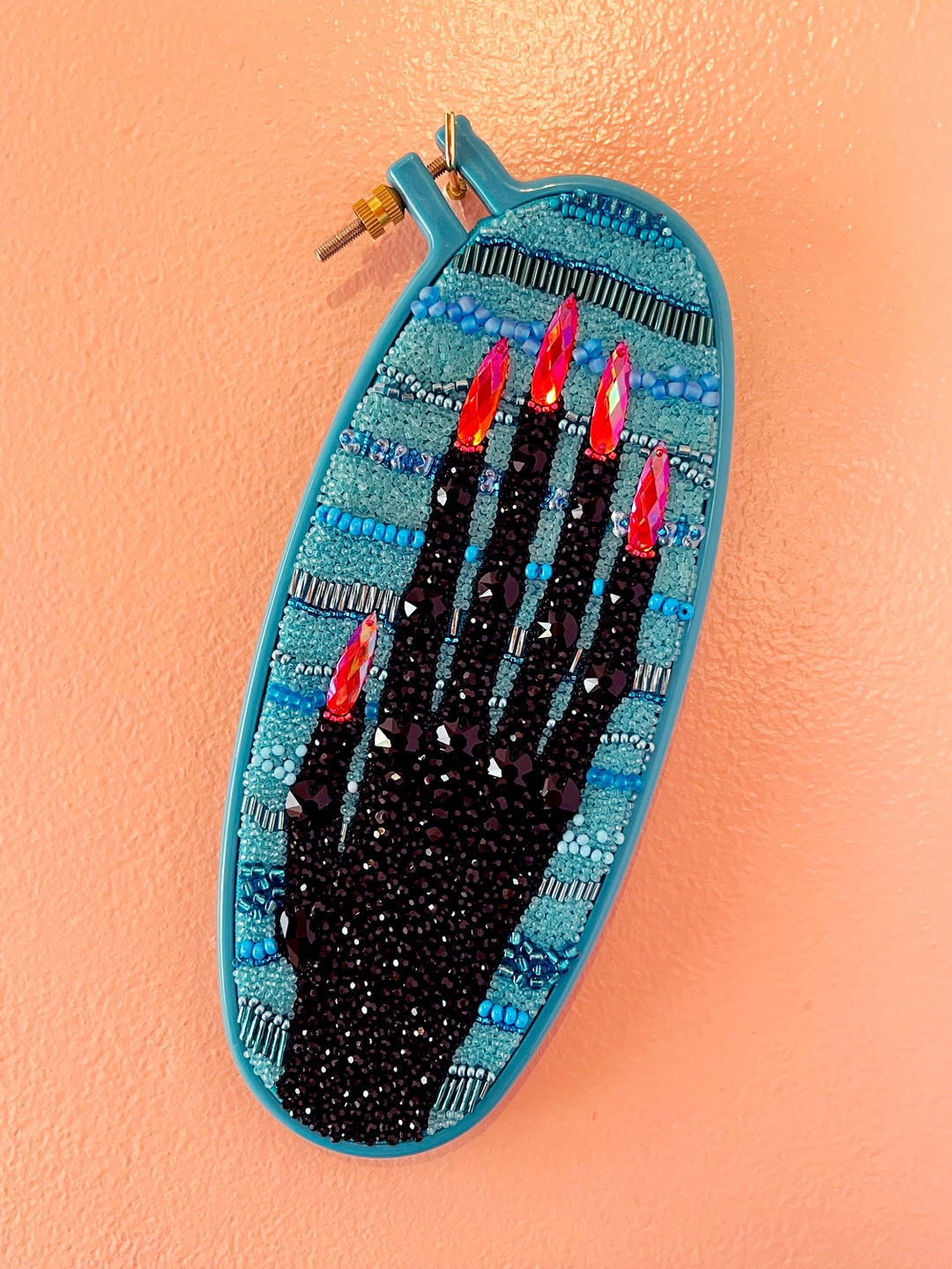 Sick Nails Beaded Art - Etsy