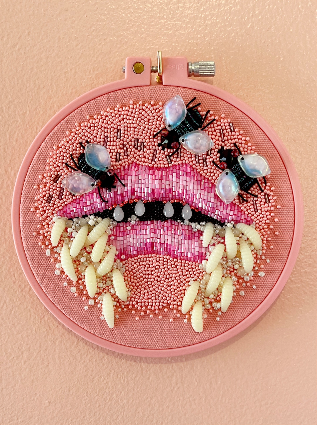 Maggot Mouth Beaded Art - Etsy