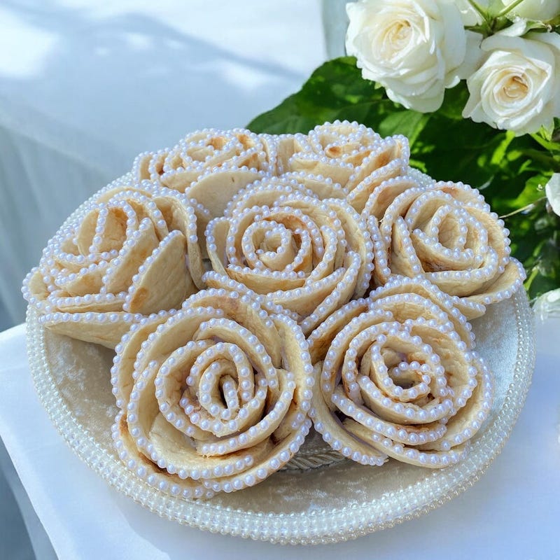 Sofreh Aghd Bread Flowers - Etsy