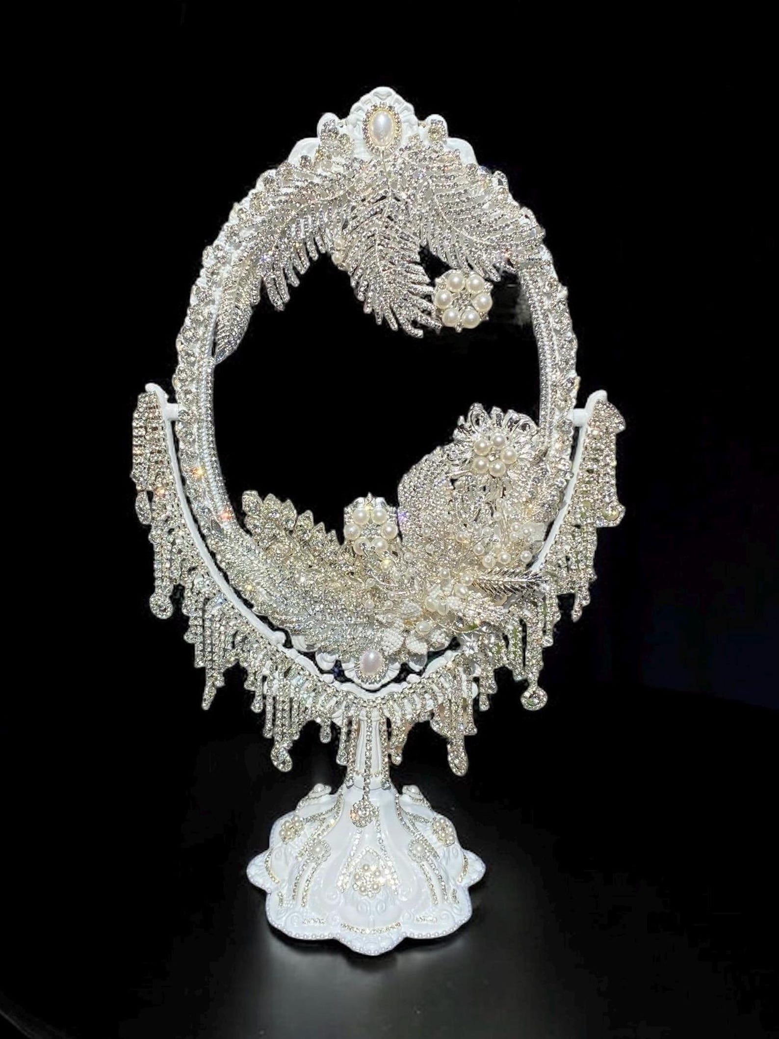 Wedding Set. Bride. Wedding Mirror and Candleholder. Persian Wedding ...