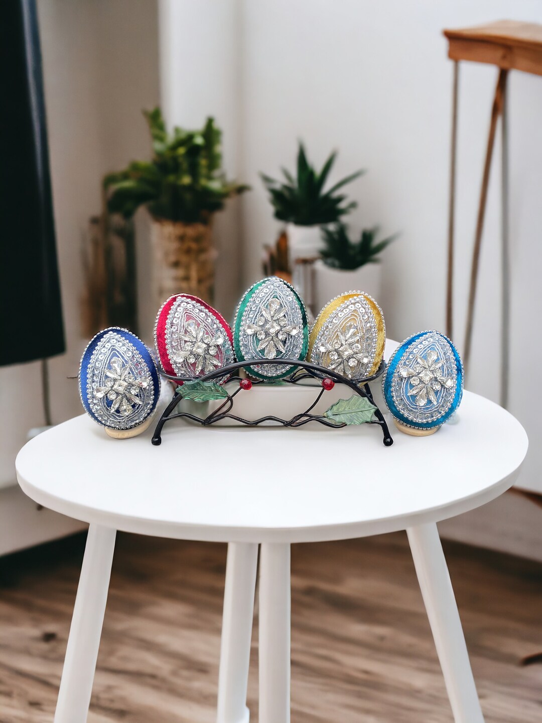 Easter Velvet Eggs. Novruz Eggs. Persian New Year. Easter Ornaments ...