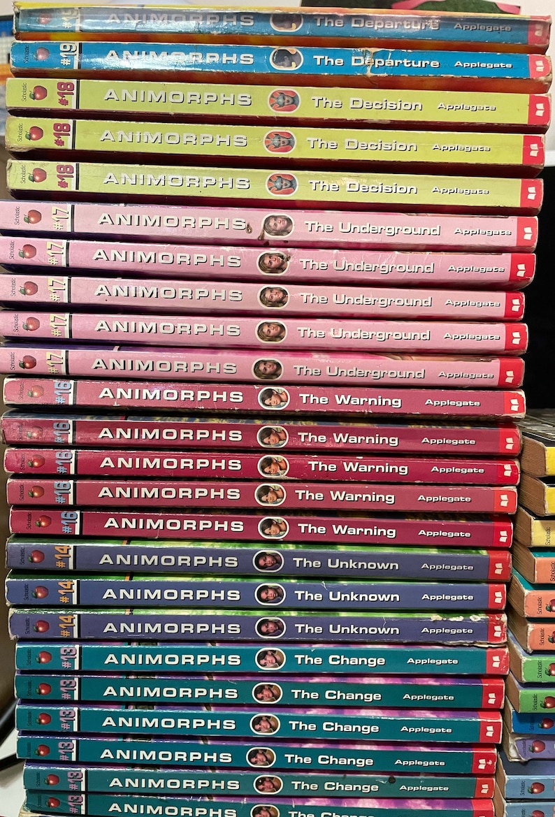 Animorphs Book Series - Multiple Copies and Titles Available - Etsy