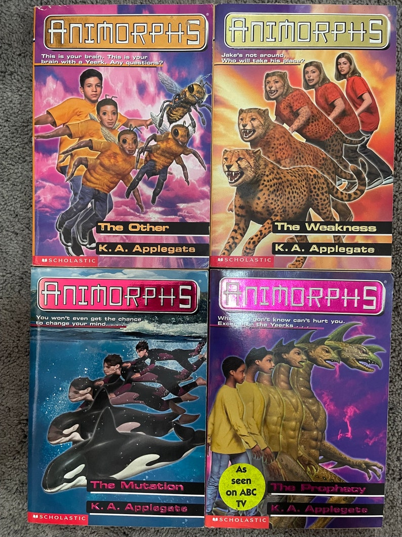 Animorphs Book Series - Multiple Copies and Titles Available - Etsy