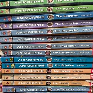 Animorphs Book Series - Multiple Copies and Titles Available - Etsy