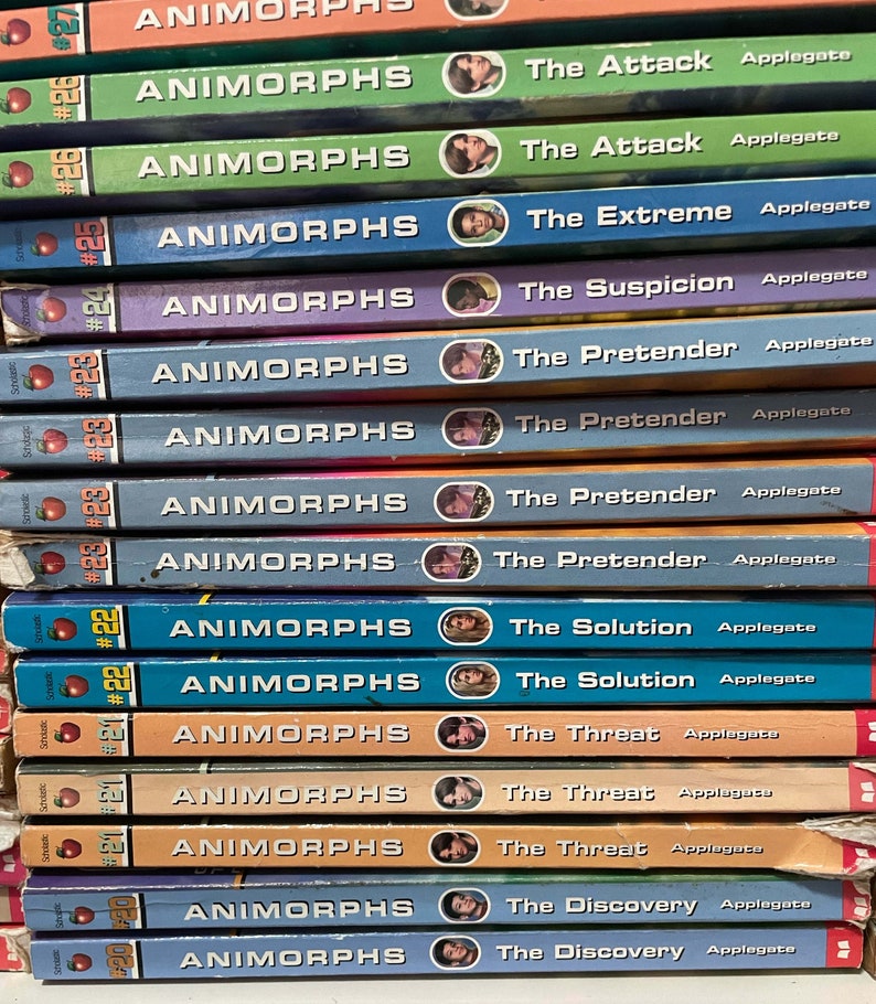 Animorphs Book Series - Multiple Copies and Titles Available - Etsy
