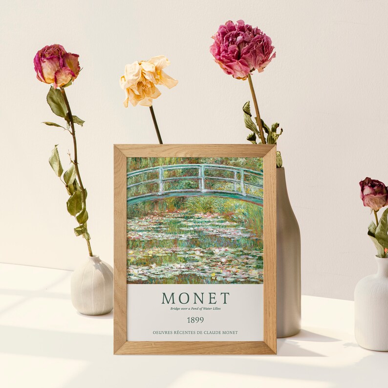 Claude Monet Print Digital Download Wall Art Print for Gallery - Etsy
