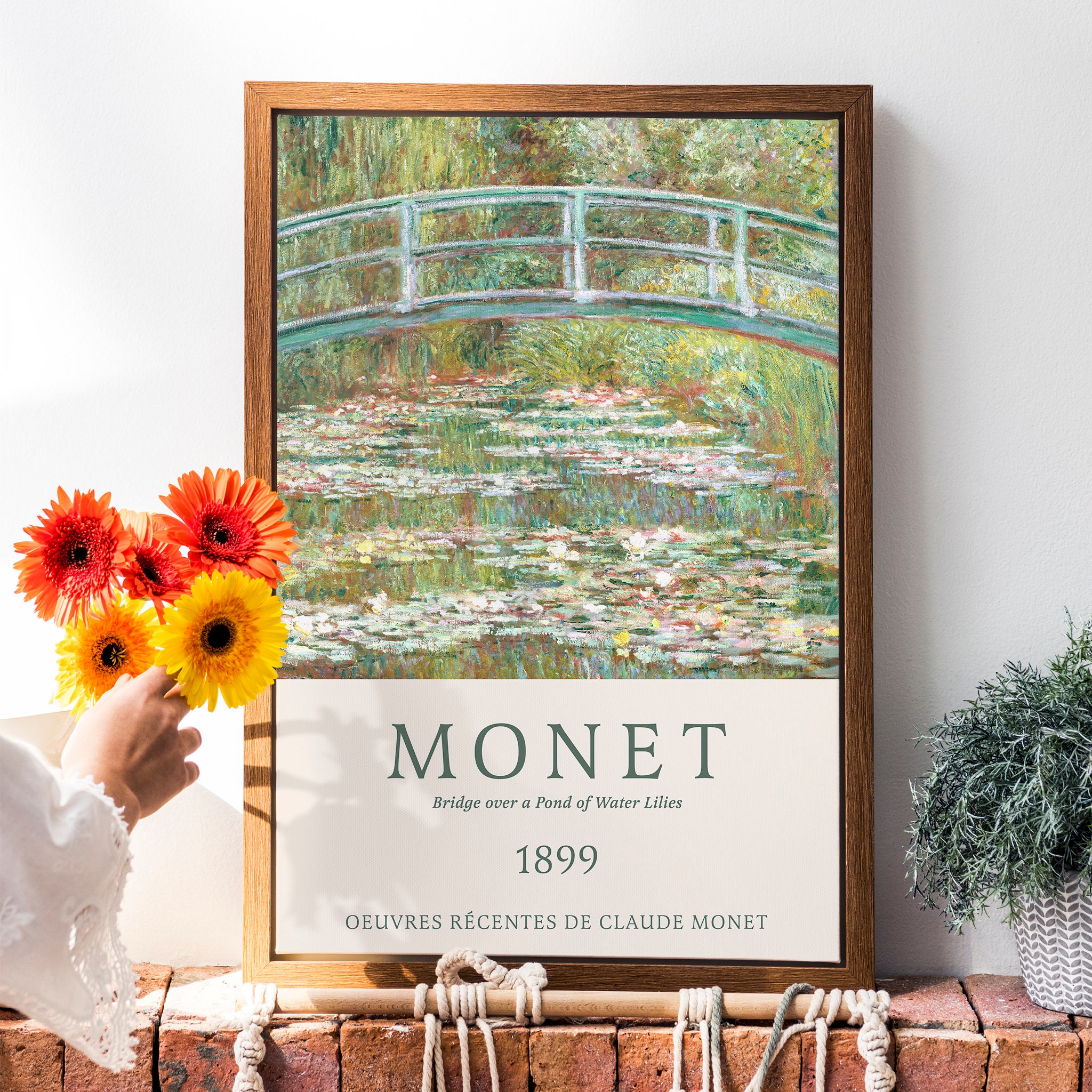 Claude Monet Print Digital Download Wall Art Print for Gallery - Etsy
