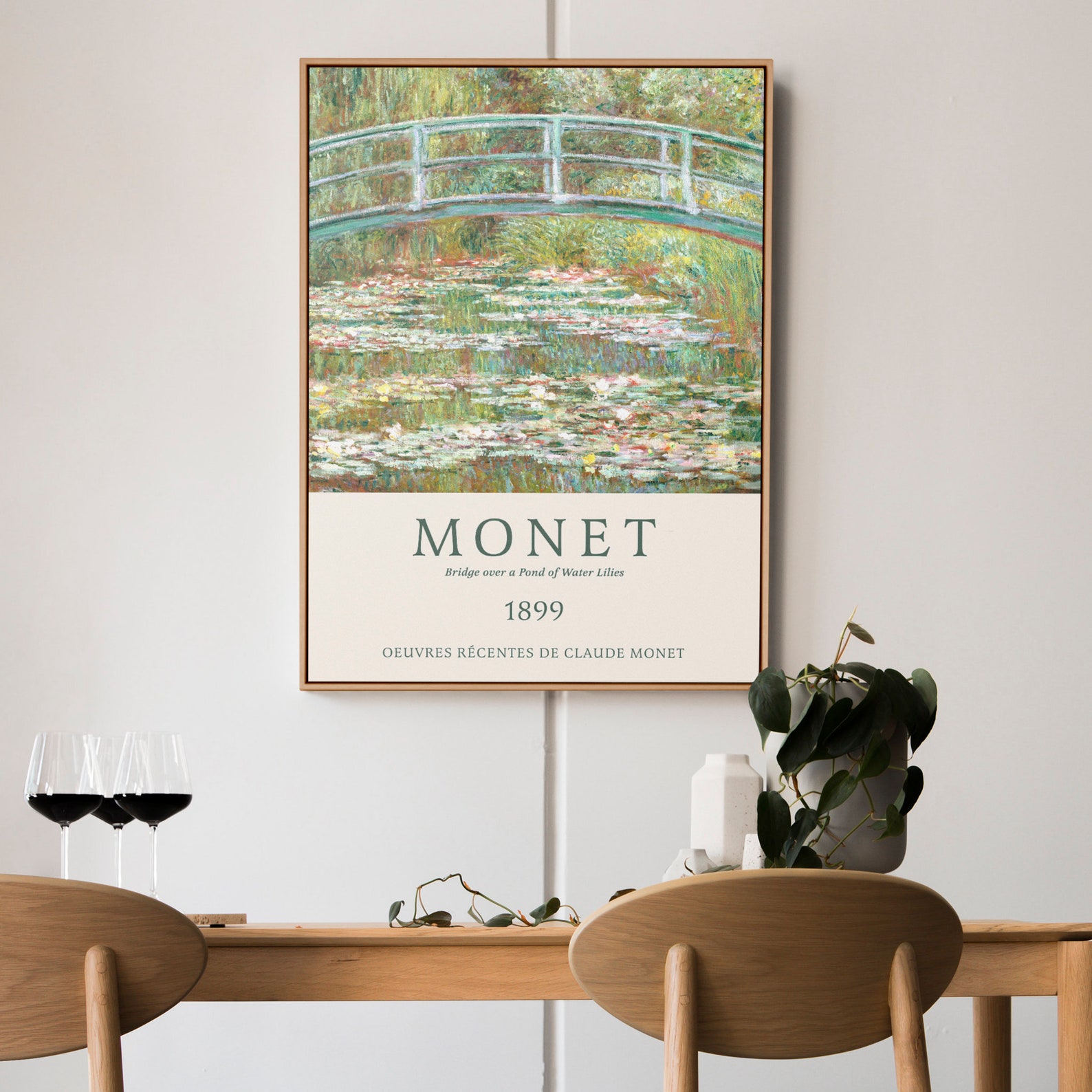 Claude Monet Print Digital Download Wall Art Print for Gallery - Etsy