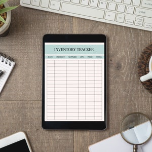 Inventory Tracker Template Product Inventory Inventory Template Sheet ...