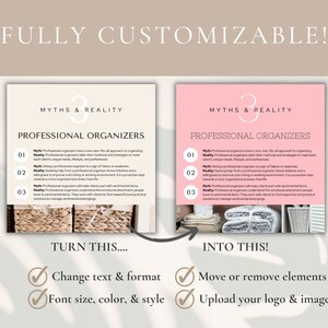 Organizer Social Media Templates | Social Media Planner Bundle ...