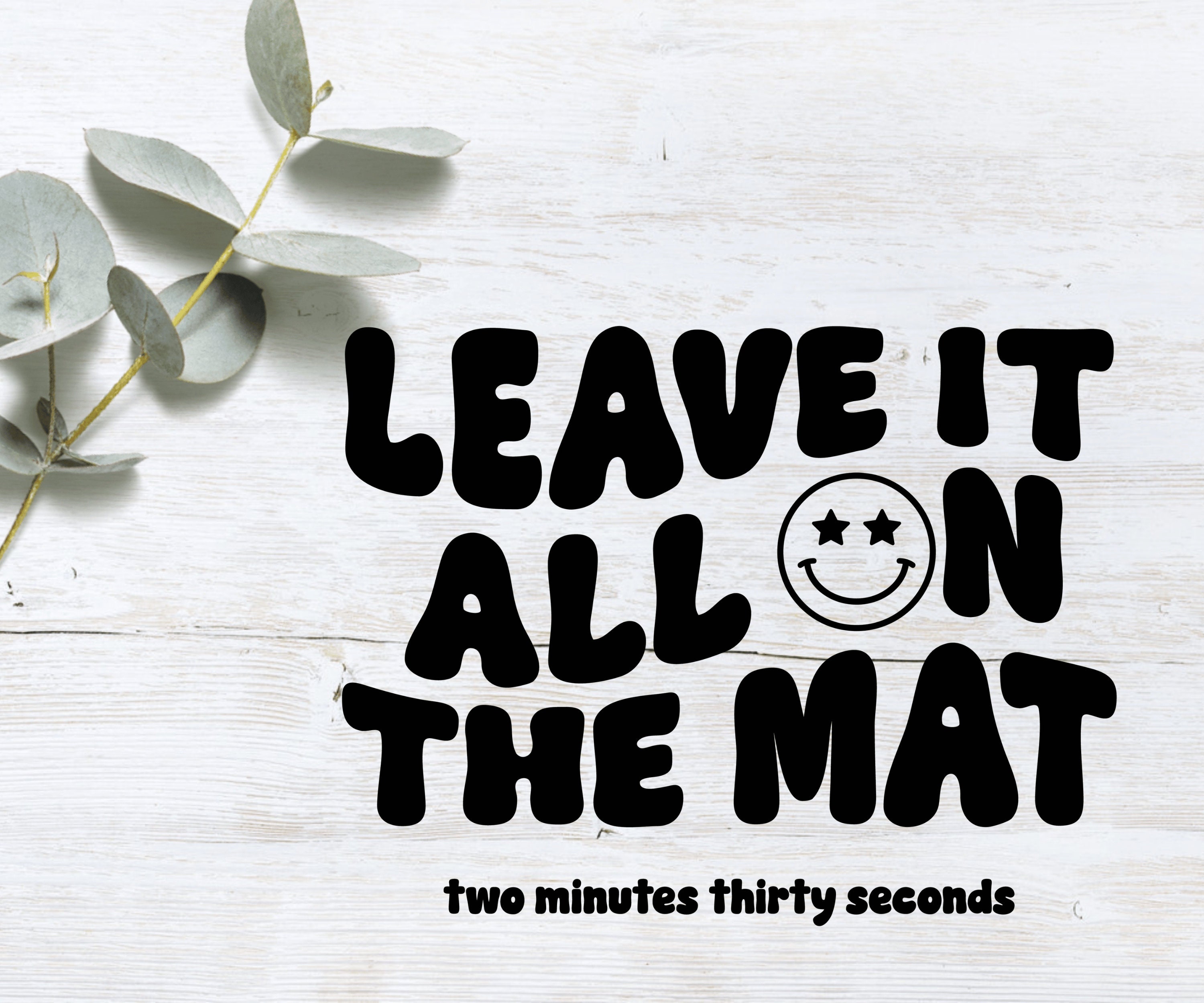 Leave It All on the Mat SVG, Cheer SVG, Cheer Shirt, Cheerleading ...