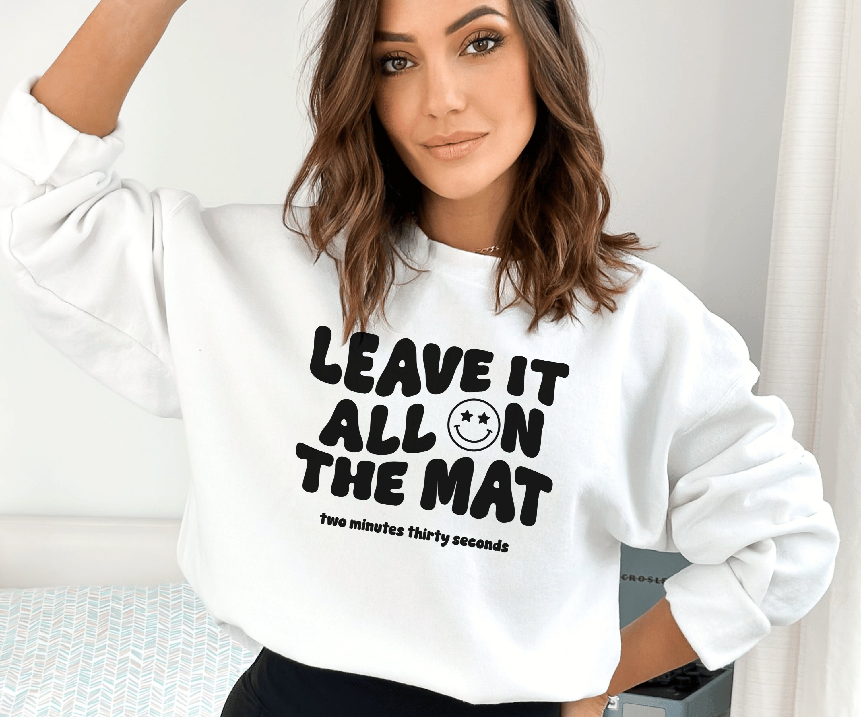 Leave It All on the Mat SVG, Cheer SVG, Cheer Shirt, Cheerleading ...