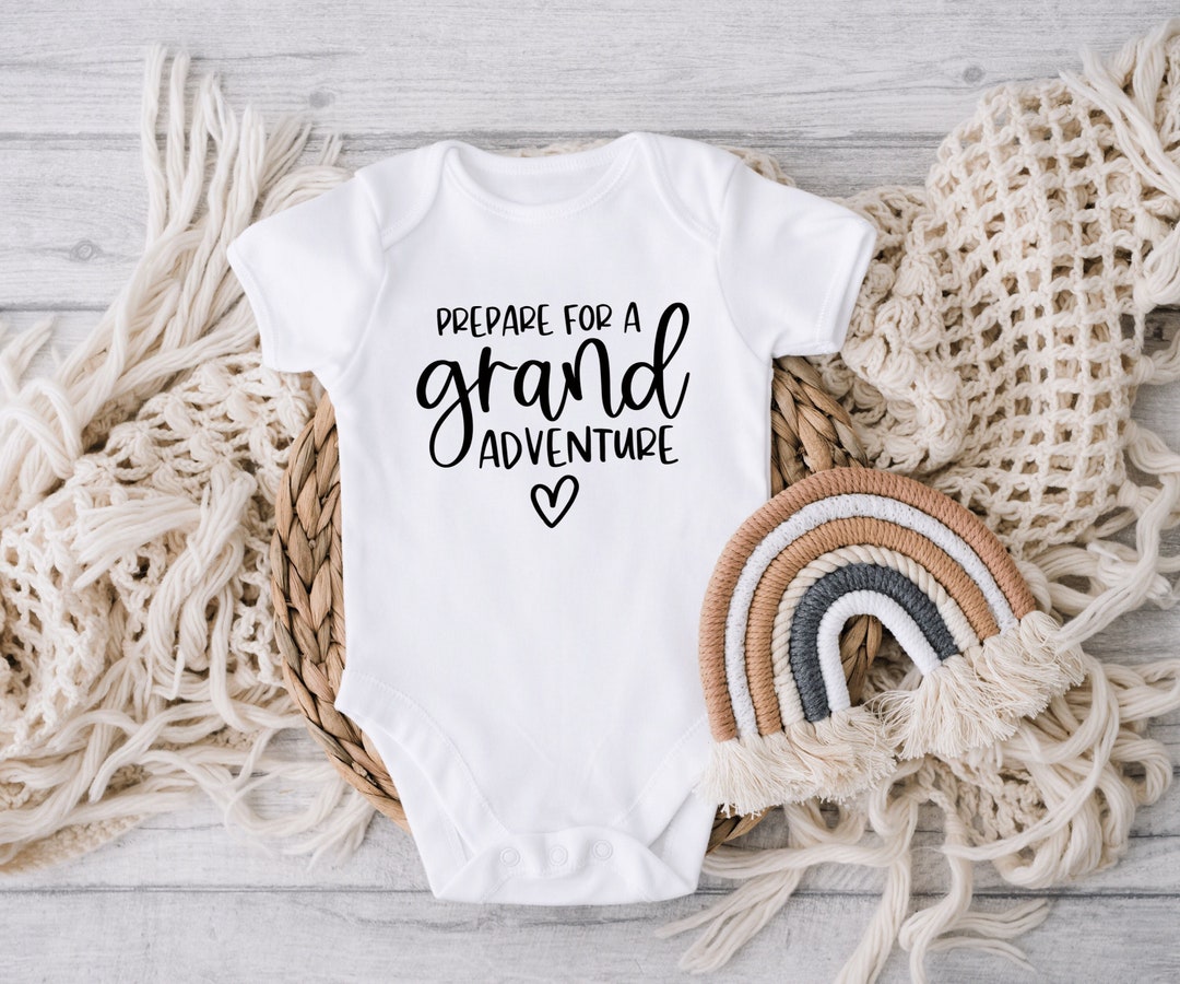 Prepare for A Grand Adventure SVG, Baby SVG, Grandparent Baby ...