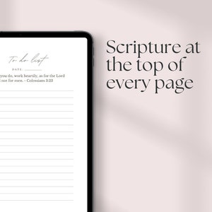 Christian Planner, Printable Weekly Daily Planner, Christian to Do List ...