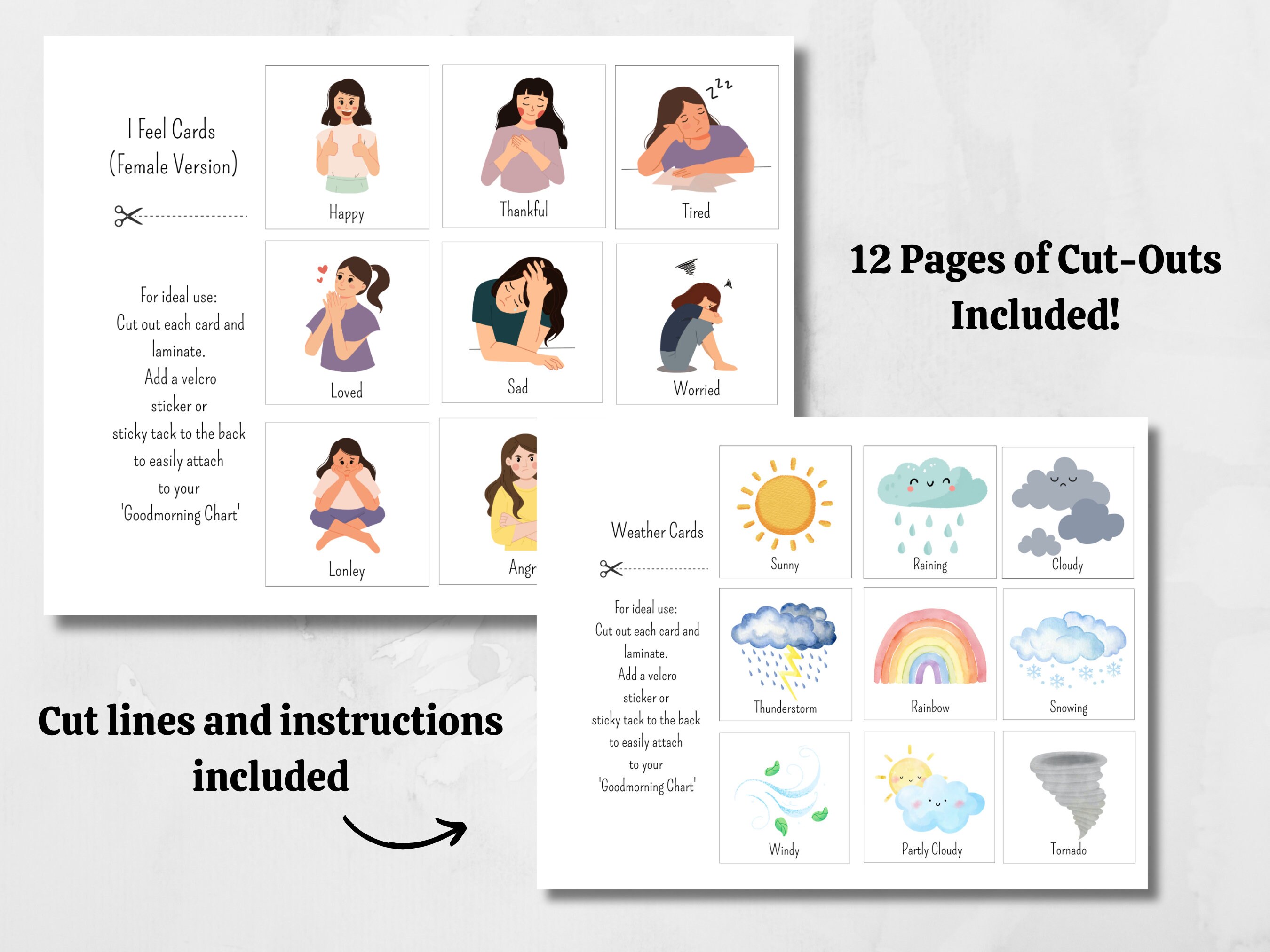 Circle Time Board, Good Morning Board Chart and Cards, Homeschool ...