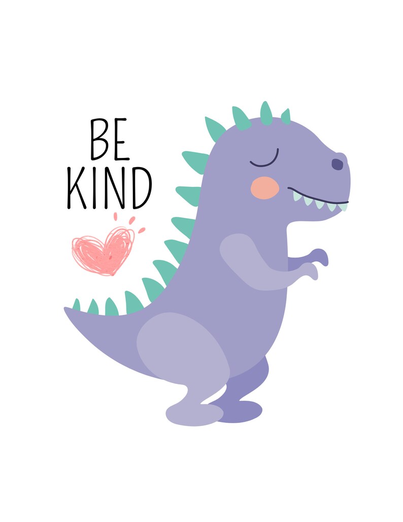 Dinosaur Inspirational Kids Printable- Set of 3, Kids Room and Nursery ...