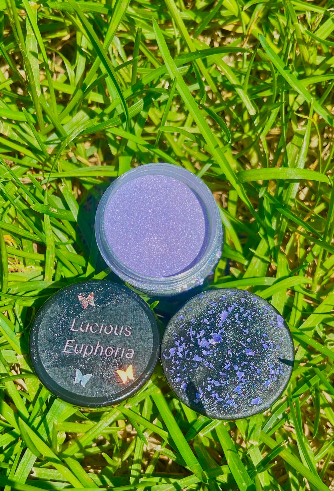 DARK PURPLE Shimmer Powder 2 Pack - Etsy