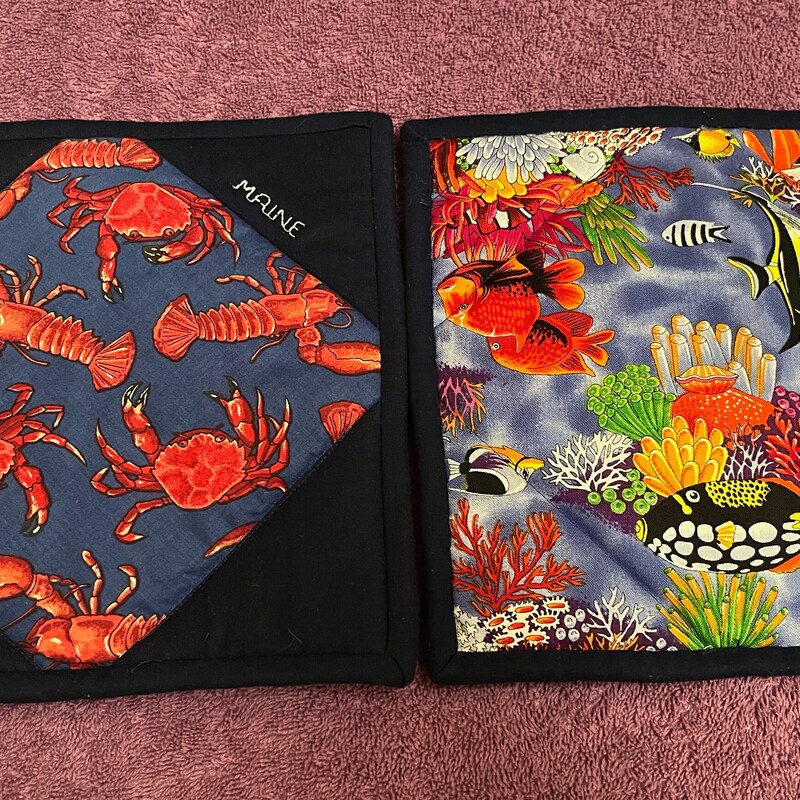 Fish Pot Holders - Etsy