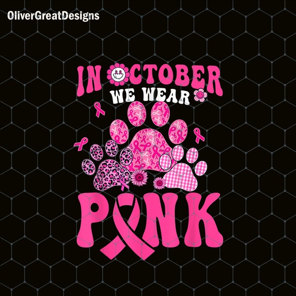 Cougar Paw Breast Cancer Svg - Etsy