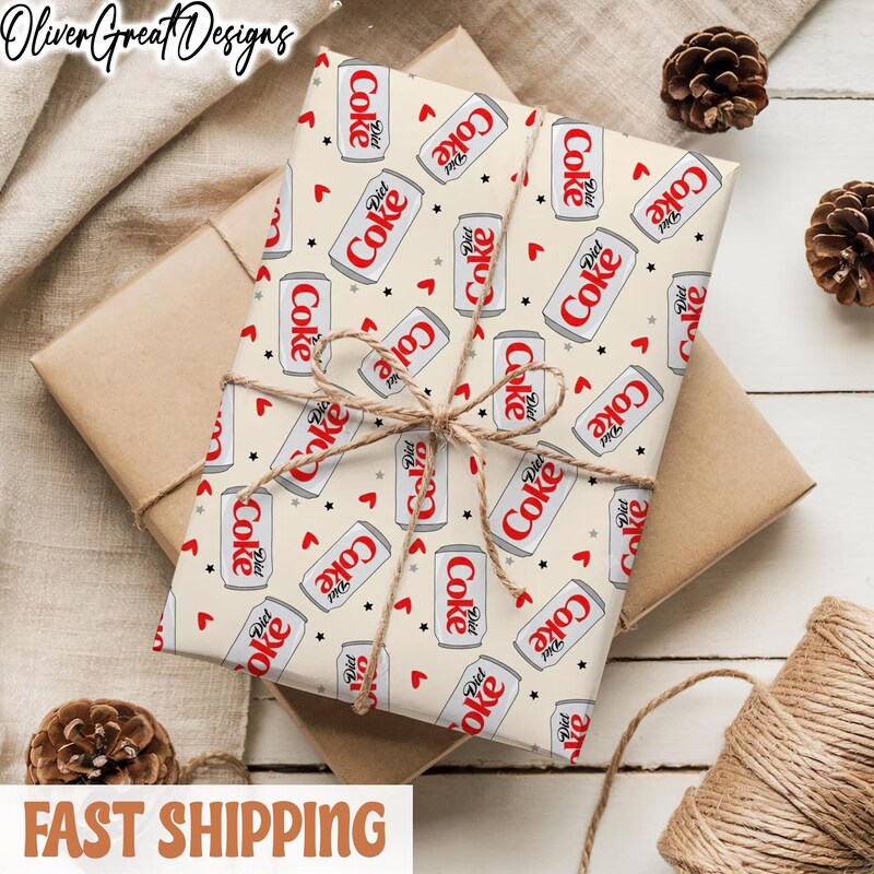 Diet Coke Wrapping Paper - Etsy