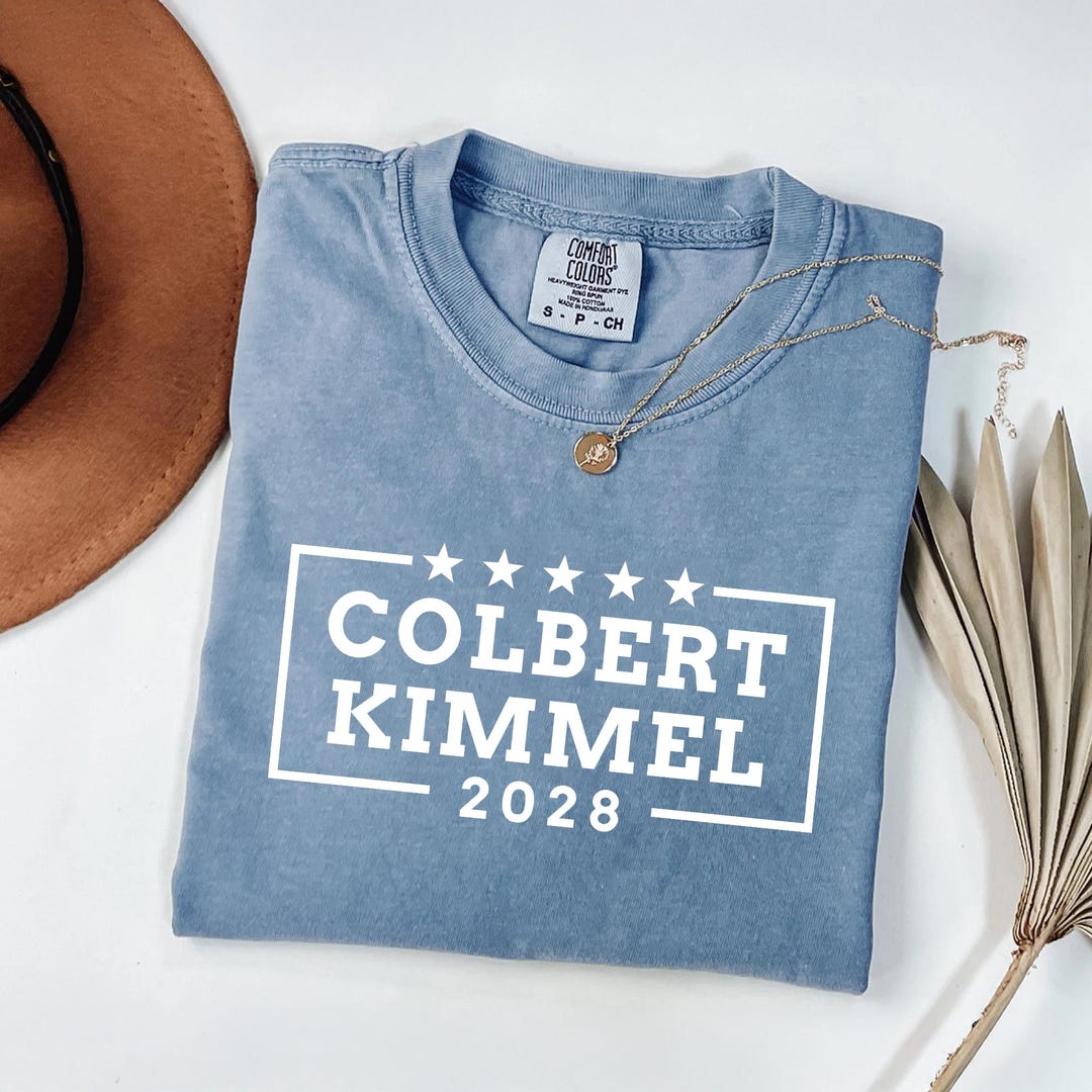 Comfort Colors® Colbert Kimmel for President 2028 Shirt, Team Kimmel T ...