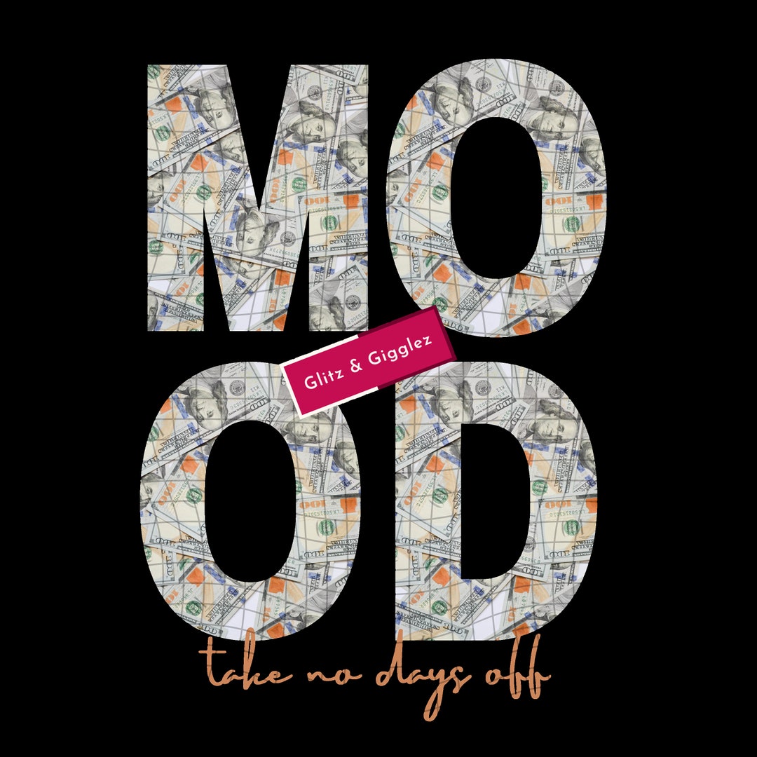 MOOD Take No Days off DFT Transfer Ready to Press - Etsy