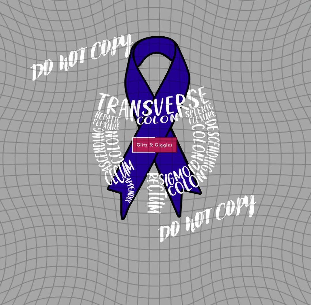 Colon Cancer Awareness PNG/SVG/PDF - Etsy