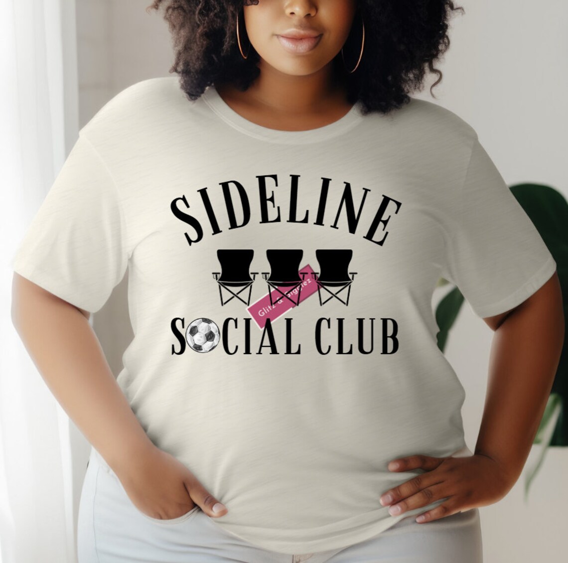 Sideline Social Club Soccer Black PNG - Etsy
