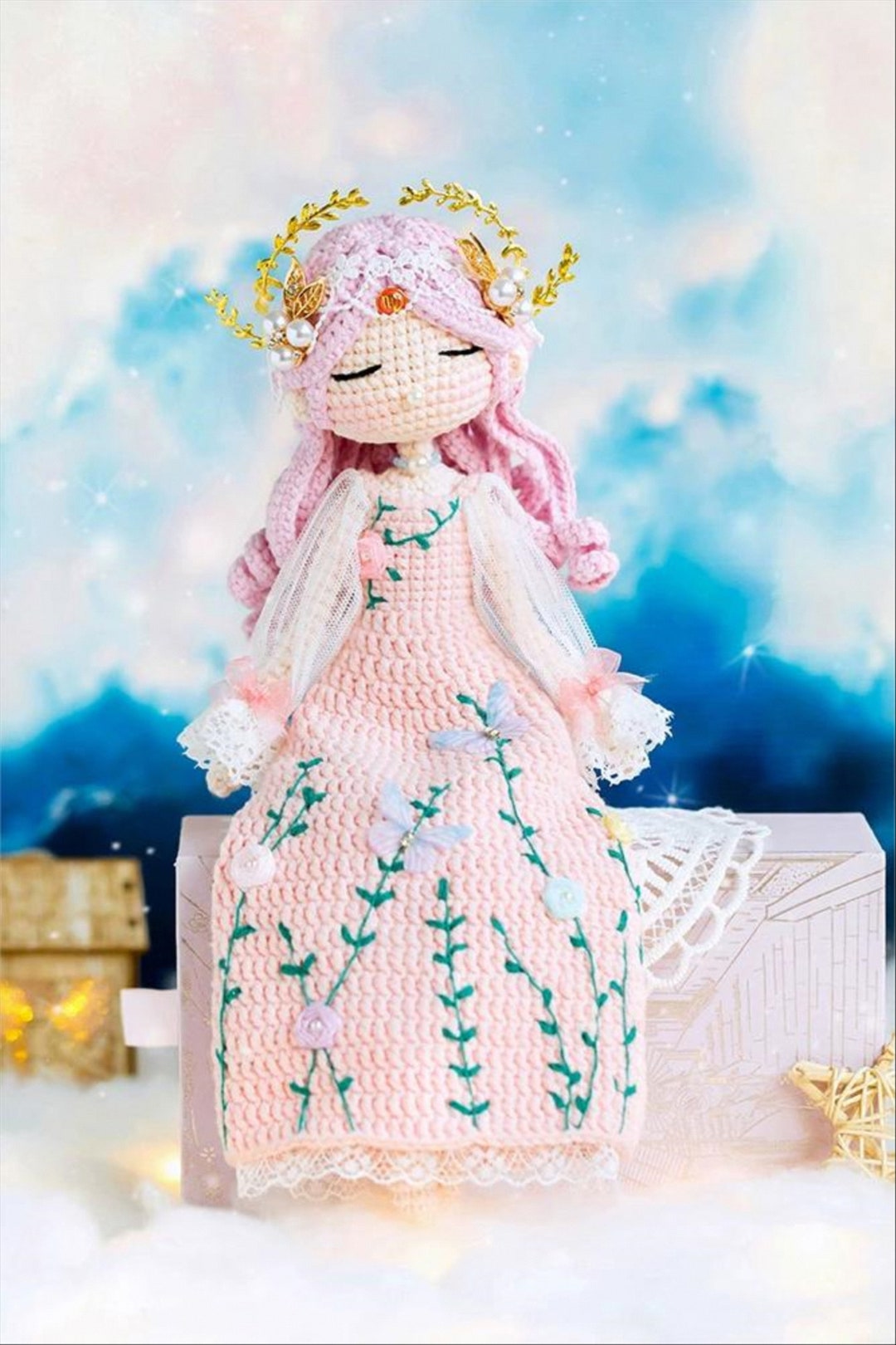 Hand Woven Virgo Doll Hand Woven Wool Ball Doll - Etsy