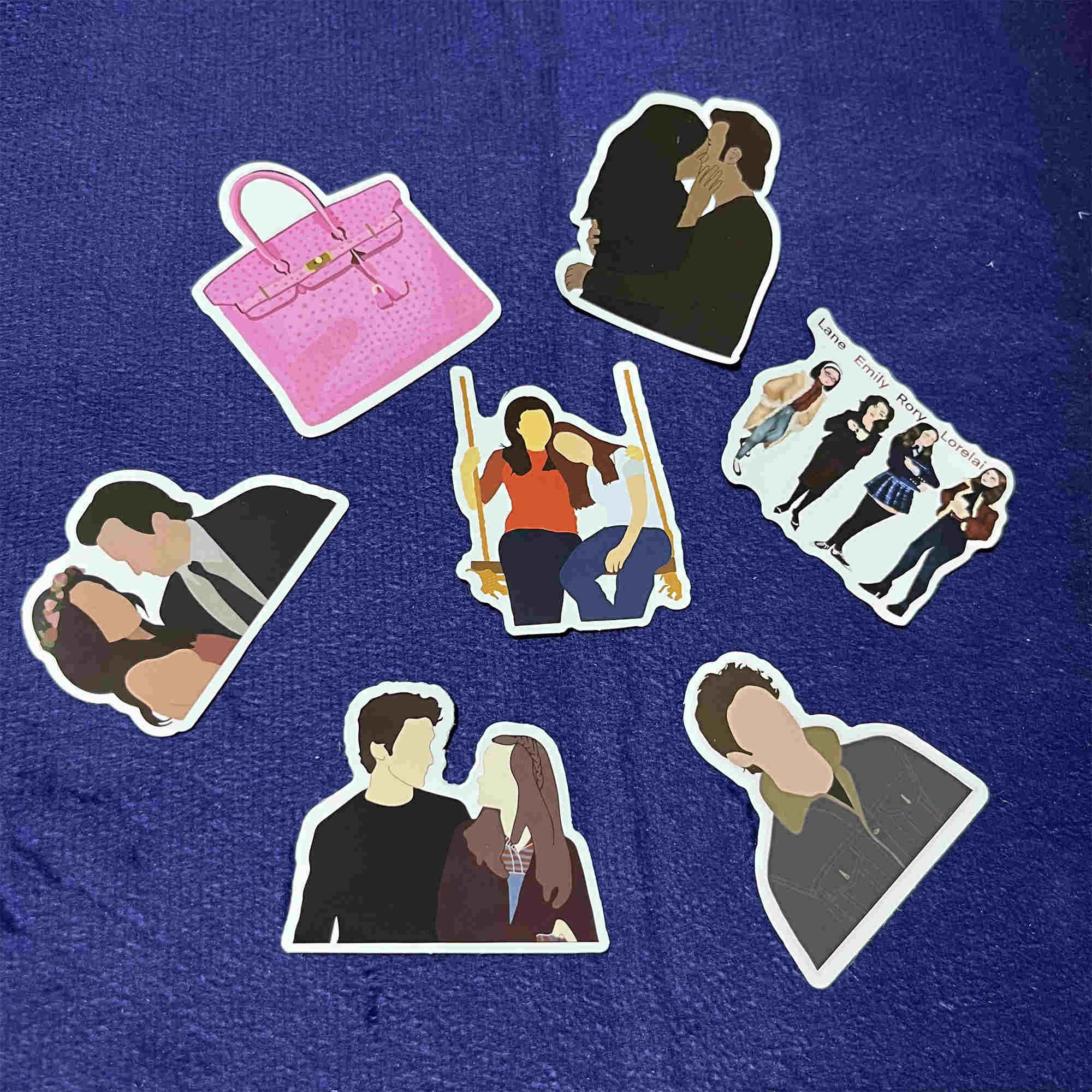 50x Gilmore Girls Cartoon DIY Stickers Graffiti Decals Laptop - Etsy UK