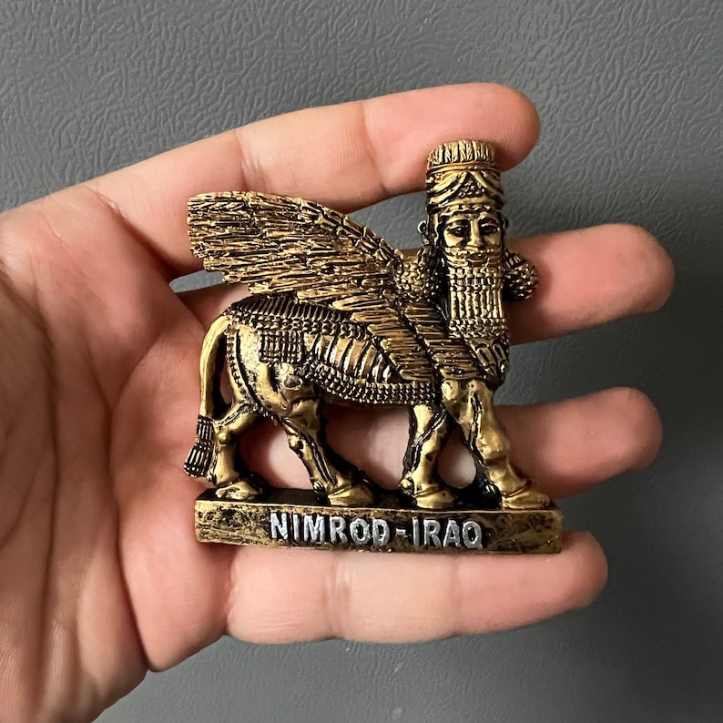 Iraqi History Fridge Magnetic Stickers | Babylon Lion, Statue of ...