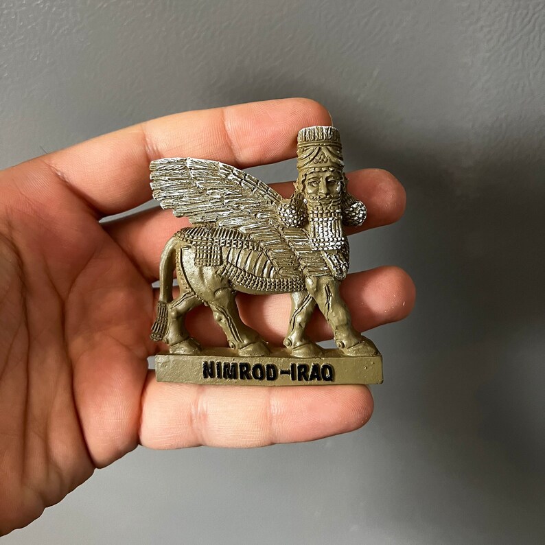 Iraqi History Fridge Magnetic Stickers | Babylon Lion, Statue of ...