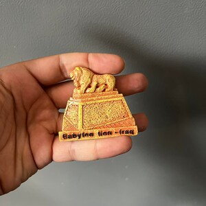 Iraqi History Fridge Magnetic Stickers | Babylon Lion, Statue of ...