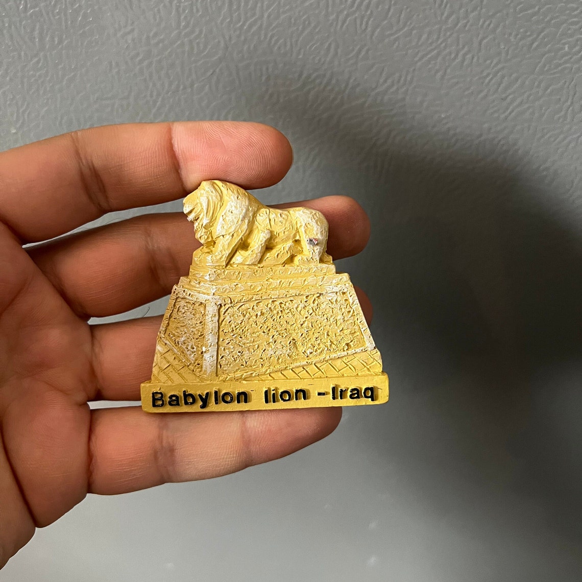 Iraqi History Fridge Magnet: Babylon Lion, Ishtar Gate, Nimrod - Etsy