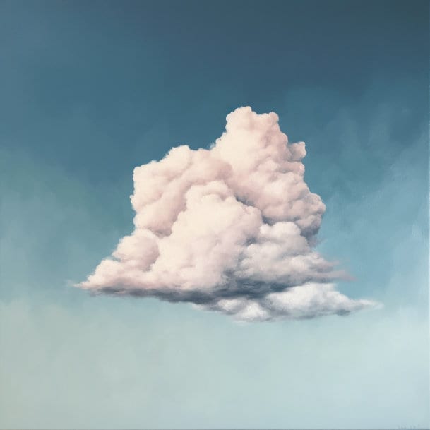 Minimalist Aesthetic Cloud Digital Art - Etsy