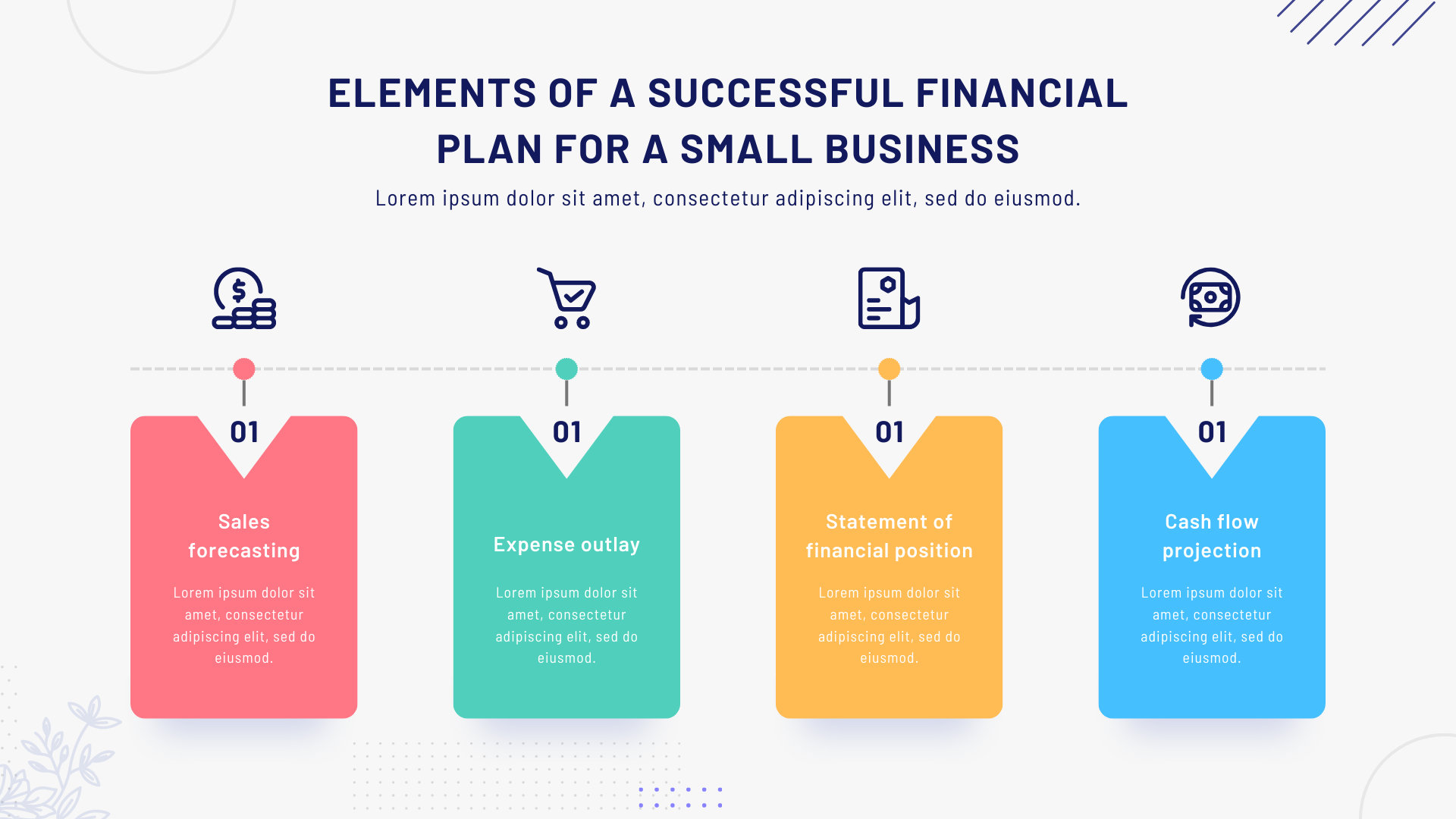 White Modern Diagram Layout Design Presentation canva Template - Etsy