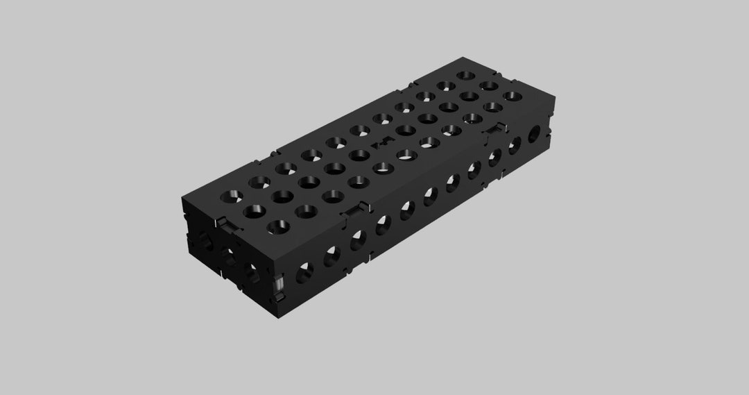 300mm Block Welding Fixture DXF - Etsy