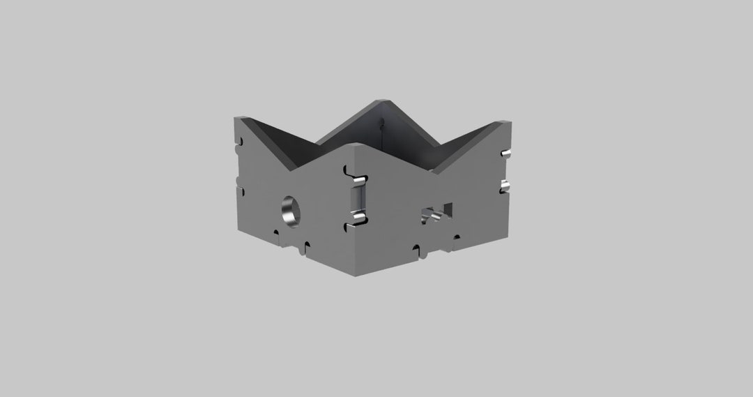 Large V Block Welding Fixture 100x100mm DXF - Etsy